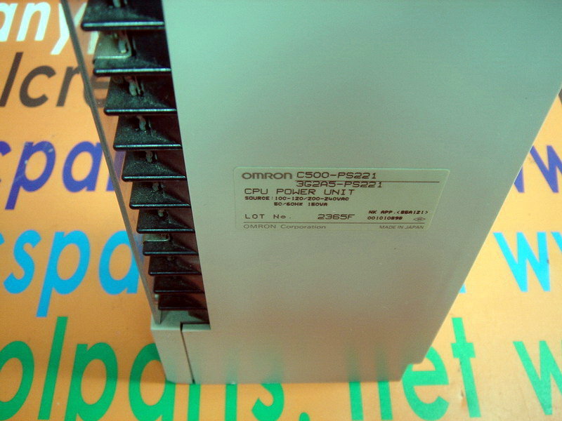 OMRON C500-PS221 /3G2A5-PS221 - 裕益科技自動化設備可程式編碼器PLC分散式控制系統DCS